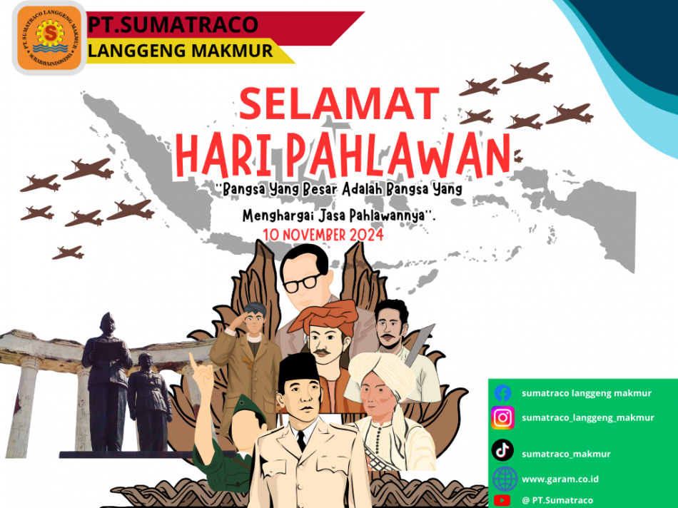 PT Sumatraco Langgeng Makmur Gelar Peringatan Hari Pahlawan dengan ...